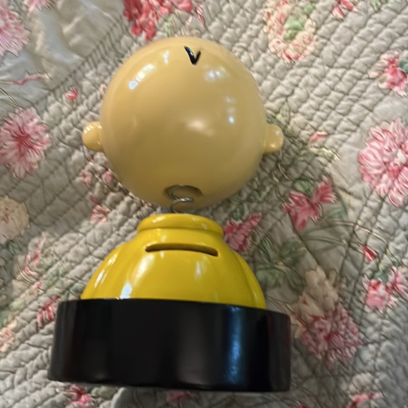 Peanuts | Other | Peanuts Charlie Brown Bobble Head Bank | Poshmark